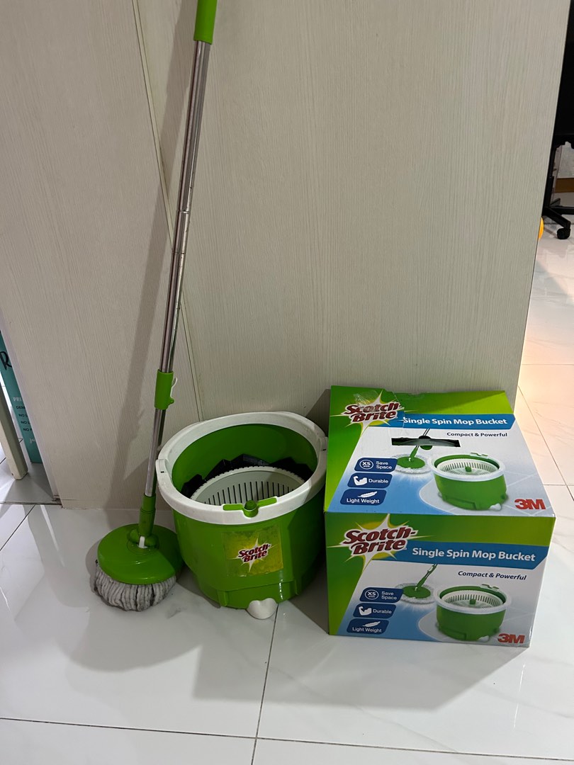 Scotch Brite mop set, TV & Home Appliances, Other Home Appliances on ...
