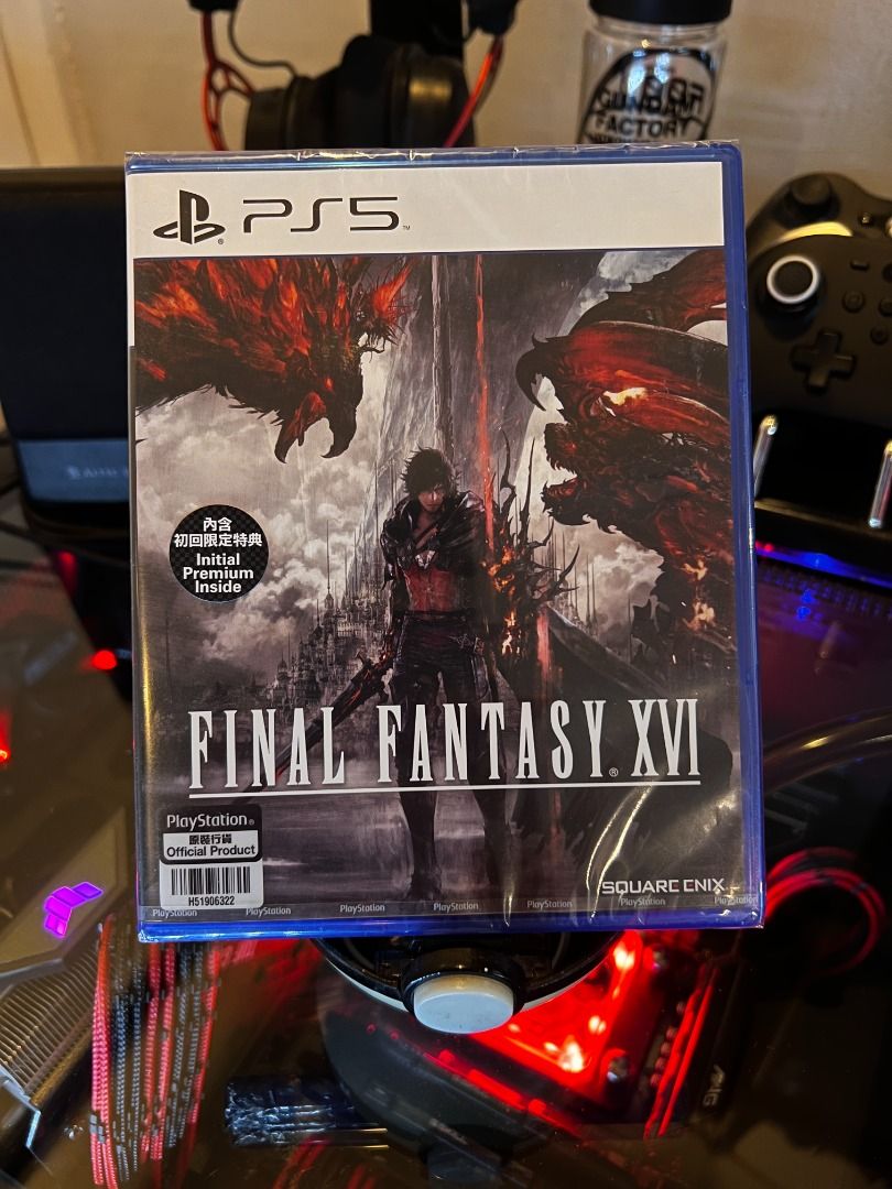 Sealed Final Fantasy 16 (FFXVI) and Street Fighter 6 (SF6), Video ...
