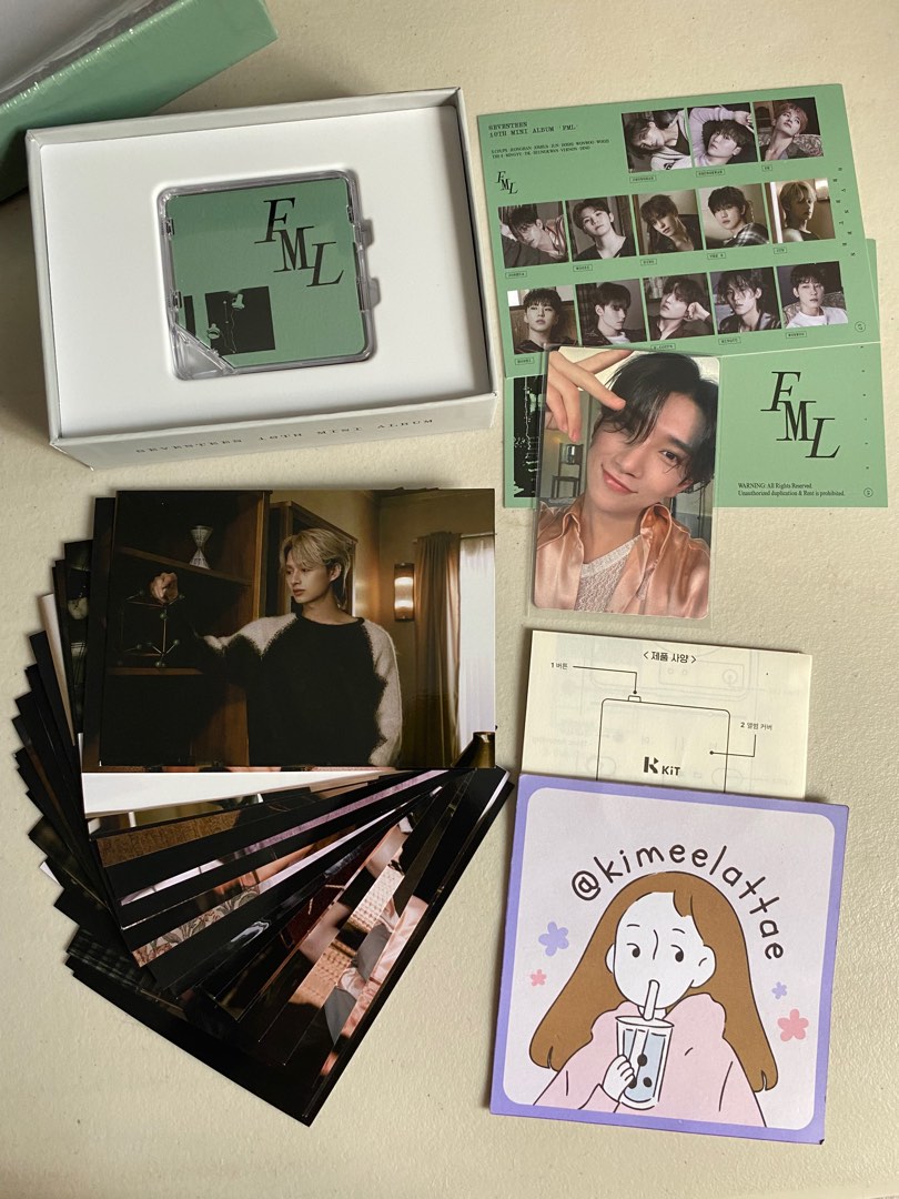 SEVENTEEN SVT FML KIT VERSION WITH JOSHUA PHOTOCARD PC on Carousell