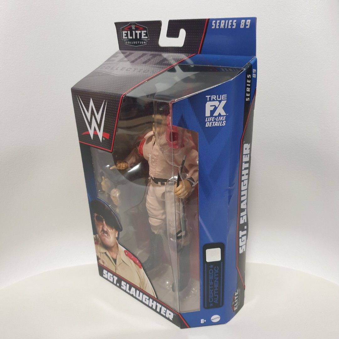 SGT. SLAUGHTER WWE Elite Series 89, Hobbies & Toys, Toys & Games on ...
