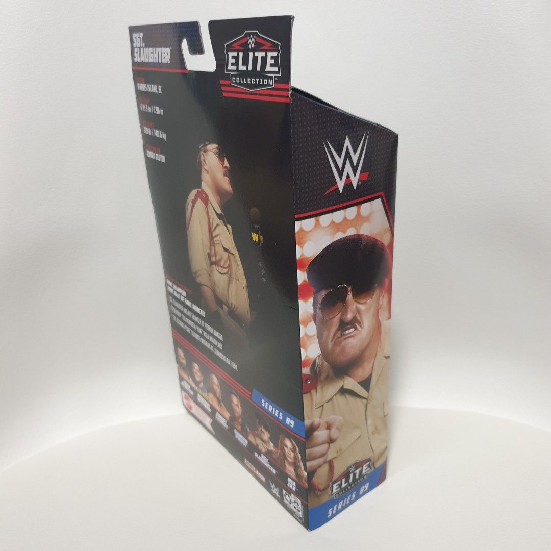 SGT. SLAUGHTER WWE Elite Series 89, Hobbies & Toys, Toys & Games on ...