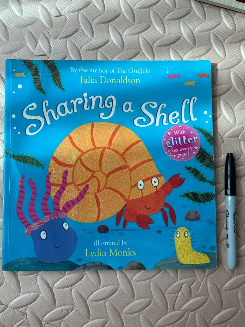 Sharing a Shell by Julia Donaldson, Hobbies & Toys, Books & Magazines ...