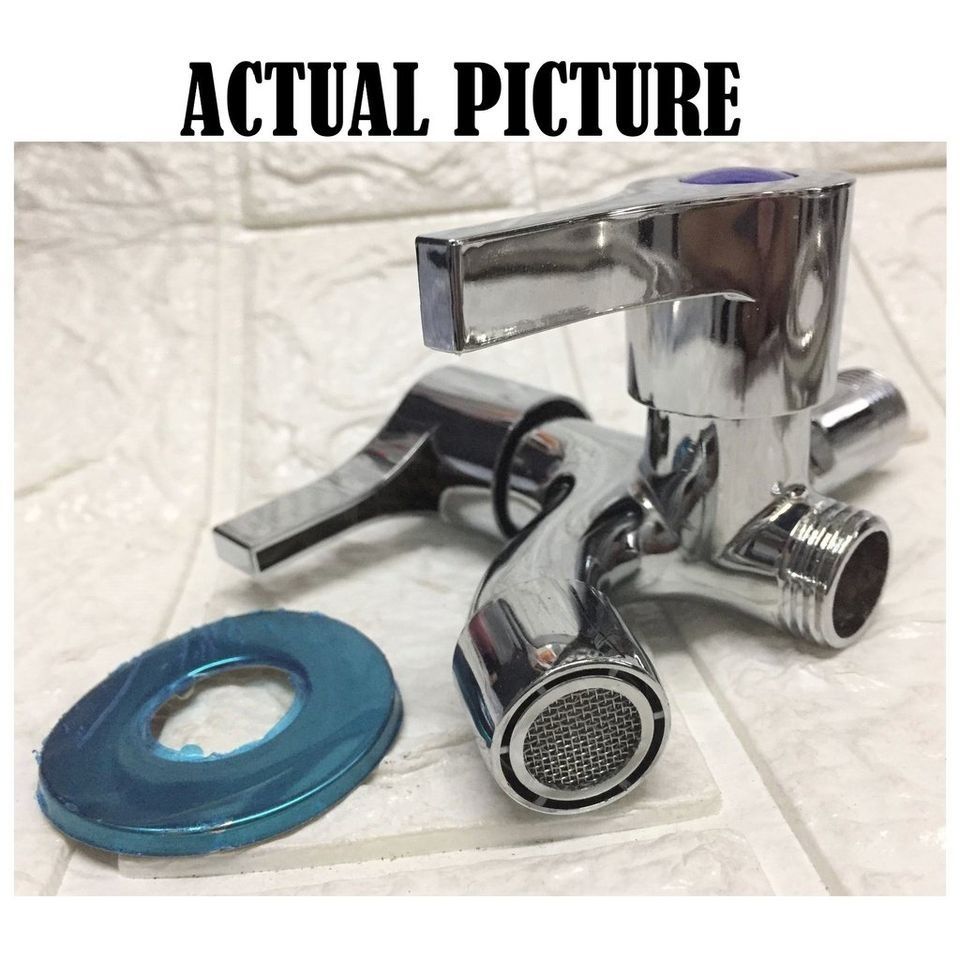 Shower Head, Shower Hose, Two-way Faucet (150cm) w/ Tox, Screws [Shower ...