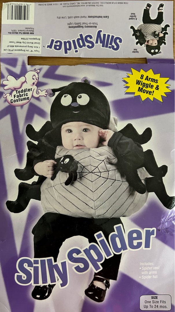 Silly Spider Halloween costume, Babies & Kids, Babies & Kids Fashion on ...