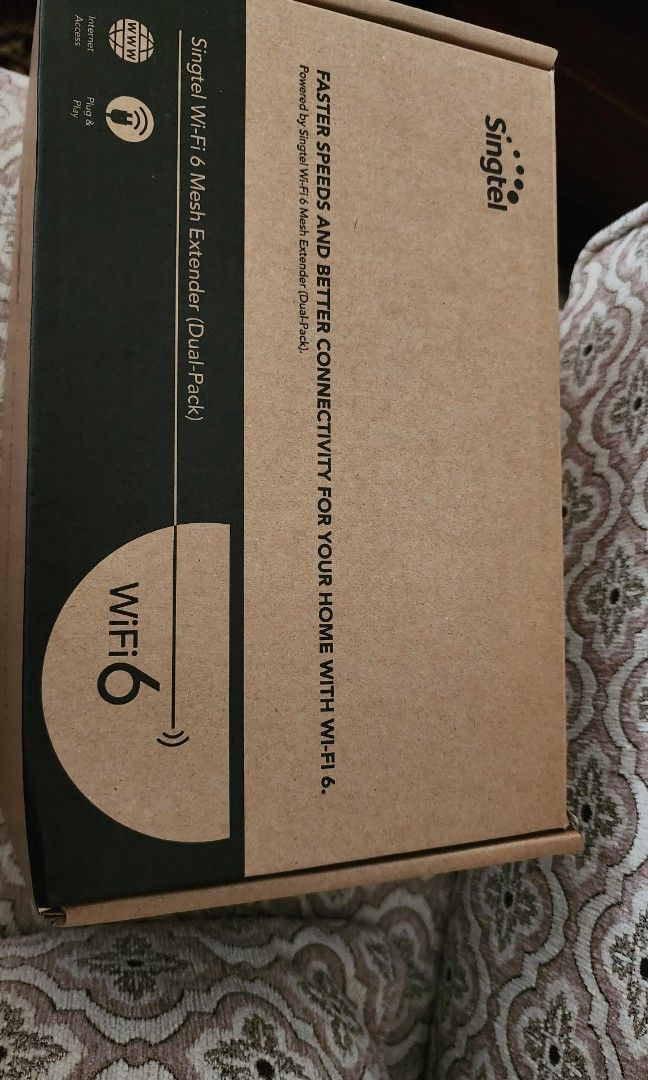 Singtel Wi-fi 6 Mesh Extender [DualPack), Computers & Tech, Parts ...