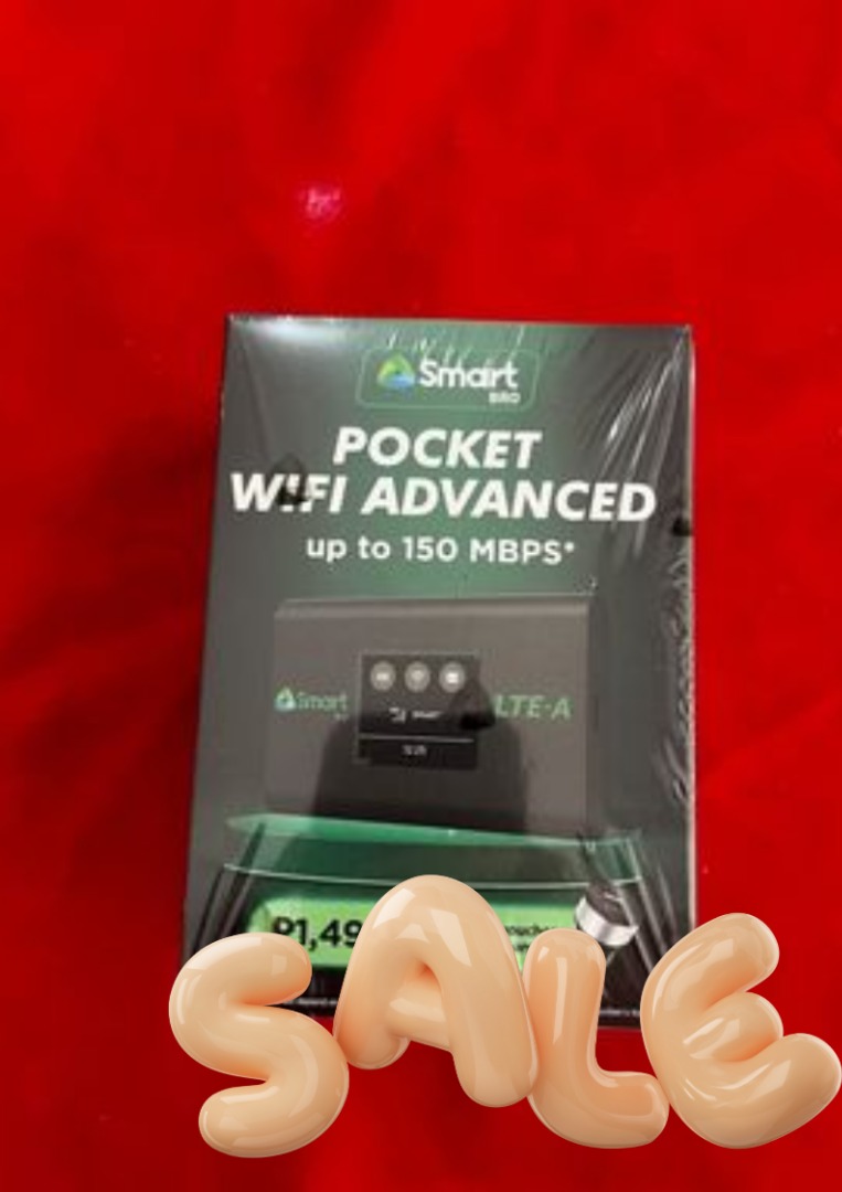 Smart Bro Pocket Wifi Advanced, Mobile Phones & Gadgets, Other Gadgets ...