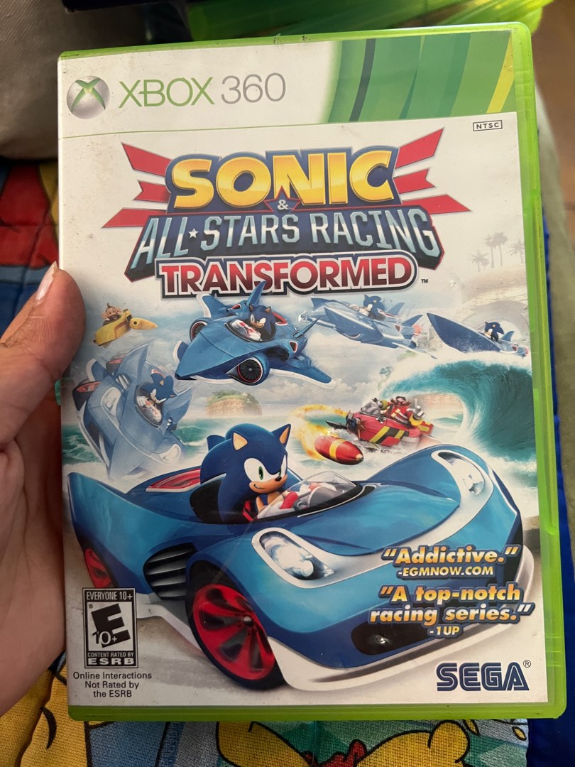 Sonic All Stars Racing (XBOX 360), Video Gaming, Video Games, Xbox on ...