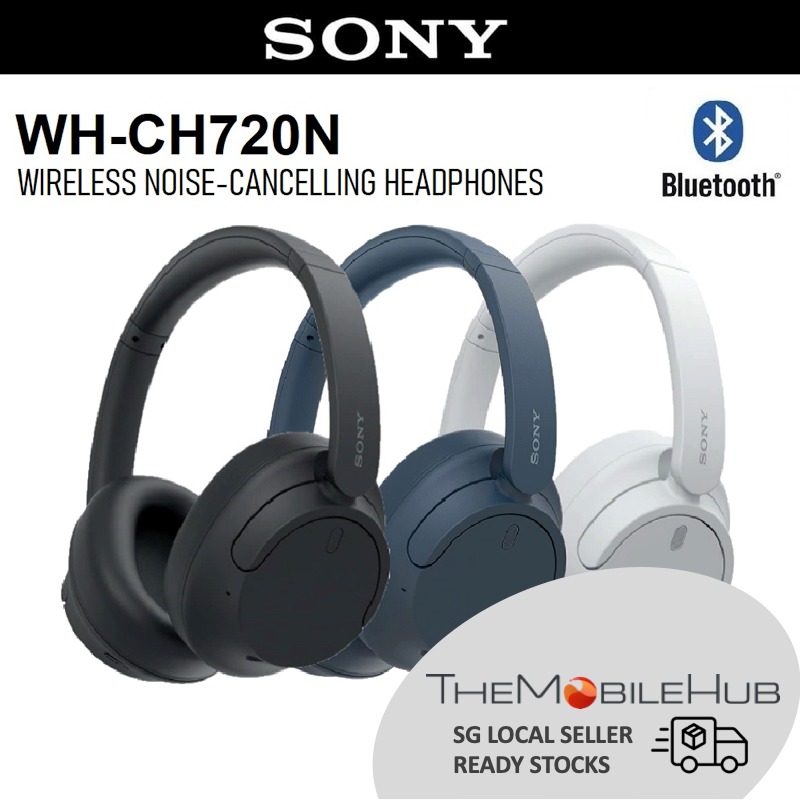 Sony WH-CH720N Bluetooth Wireless Noise Cancelling Headphones Headset ...