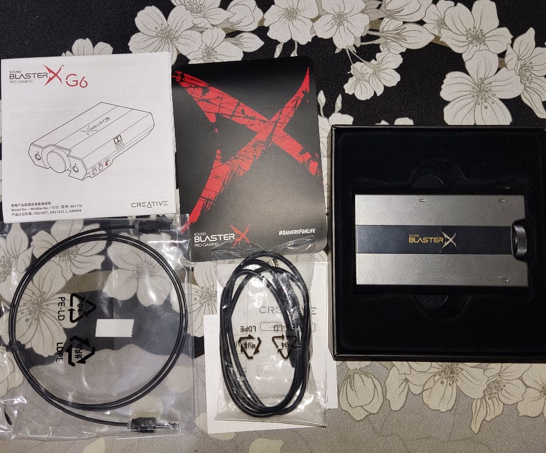Creative Sound Blaster X G6, Audio, Other Audio Equipment on Carousell
