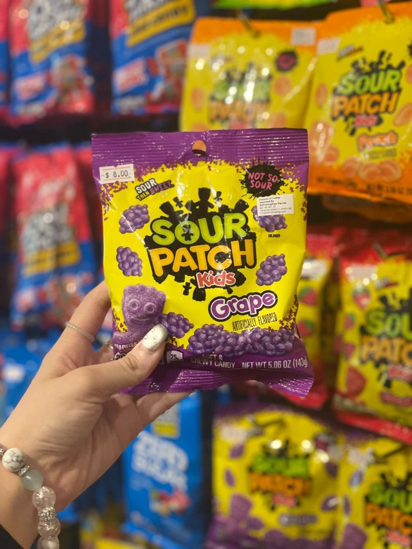 Sour Patch Kids Grape (143g), Food & Drinks, Other Food & Drinks on ...