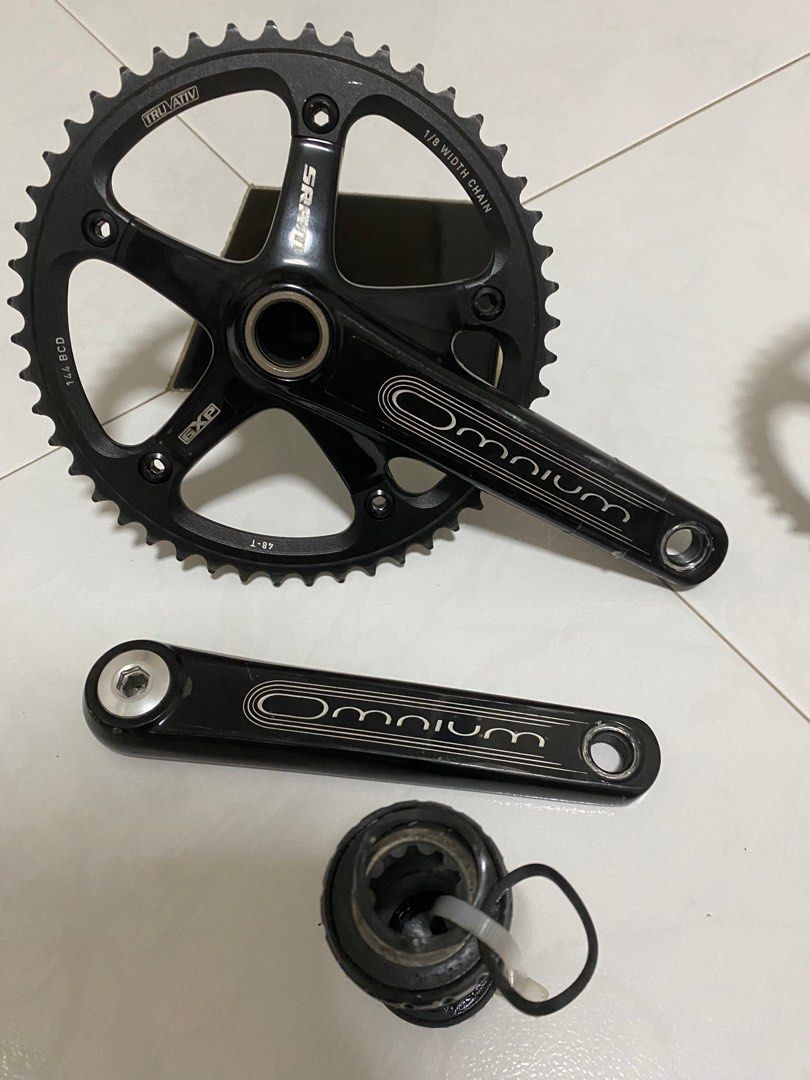 sram omnium fixie crankset, Sports Equipment, Bicycles & Parts, Parts ...