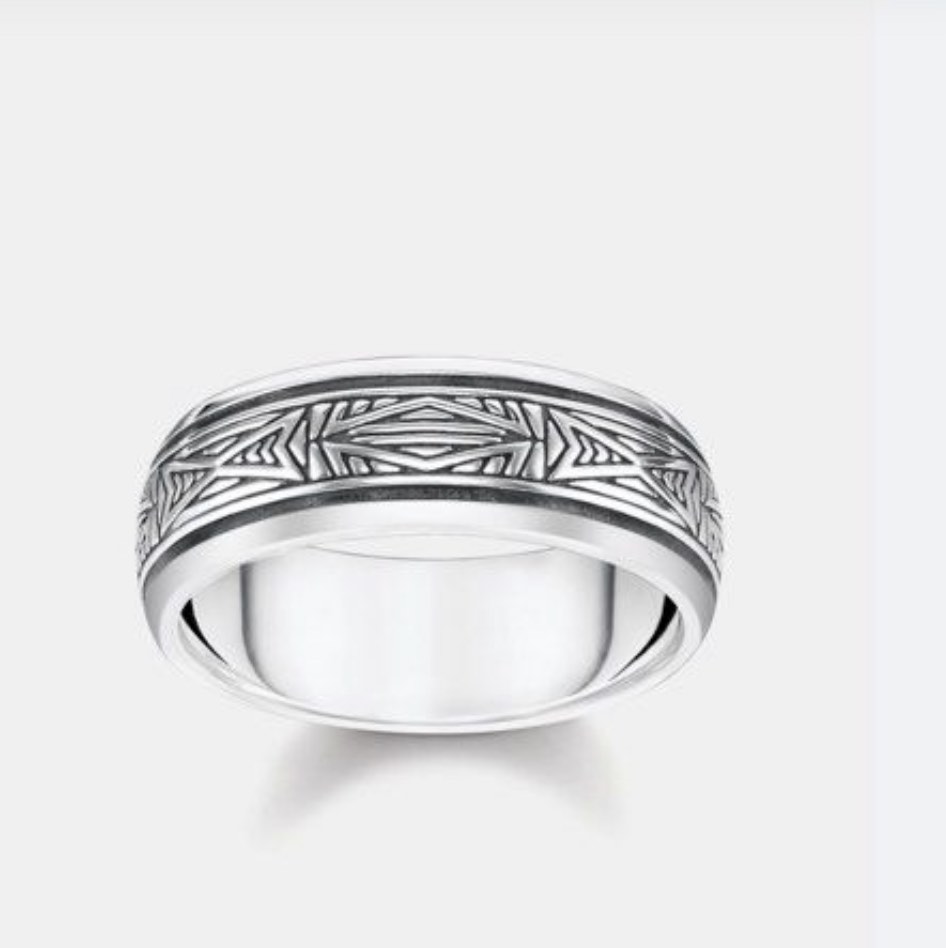 Thomas Sabo 925 ring, Men's Fashion, Watches & Accessories, Jewelry on ...
