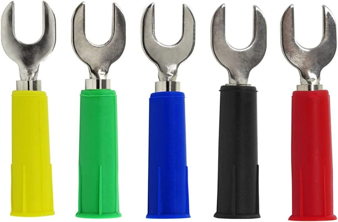 "[Stockist.SG] Multimeter Test Lead Kit: Alligator Clip, Spade Probe ...