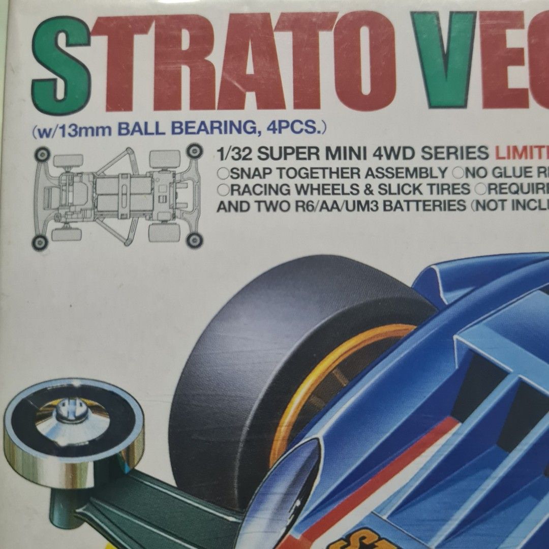 Strato Vector Tamiya Mini 4wd, Hobbies & Toys, Toys & Games on Carousell