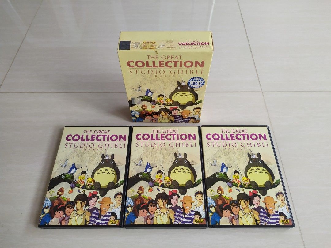 Studio Ghibli Presents: The Great Collection Box Set, Hobbies & Toys ...