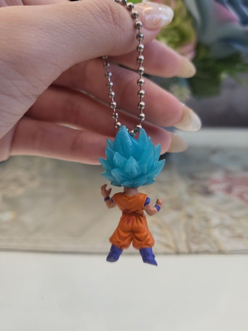 Dragon Ball Super Saiyan Blue Goku Keychain, Hobbies & Toys, Toys ...