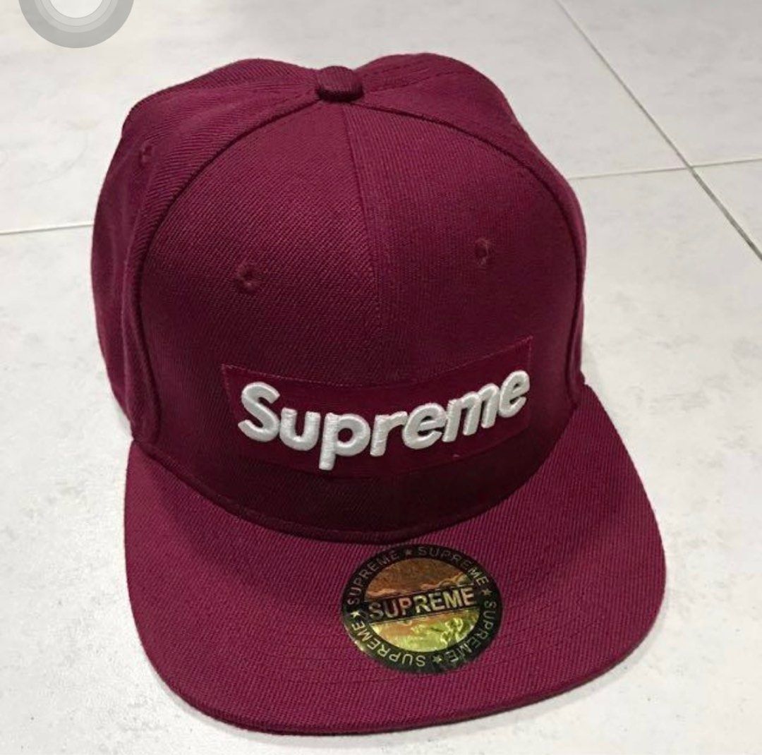 Supreme SnapBack Cap, Men's Fashion, Watches & Accessories, Caps & Hats on Carousell