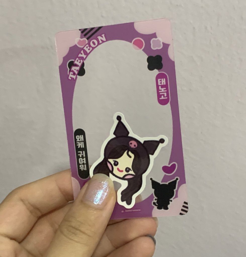 Taeyeon Kuromi Set (fan merch), Hobbies & Toys, Memorabilia ...