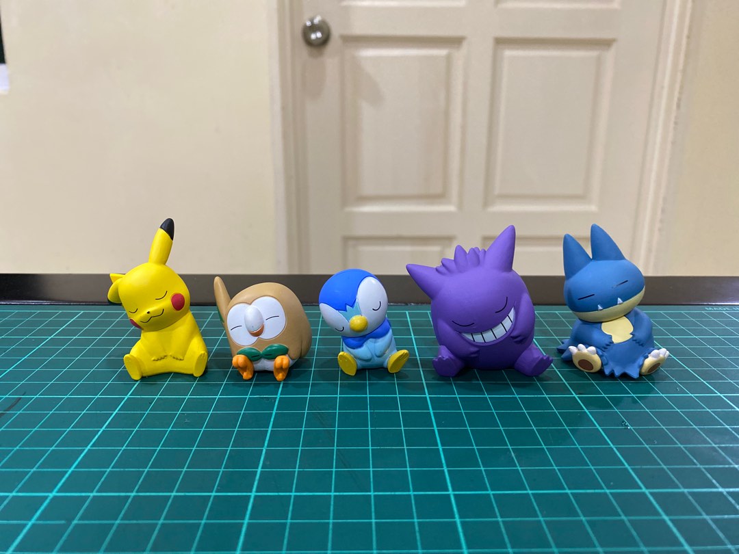 [Takara Tomy Arts] Kata-zun Fig Pokemon Sleep Mascot Completed Set 6pcs ...