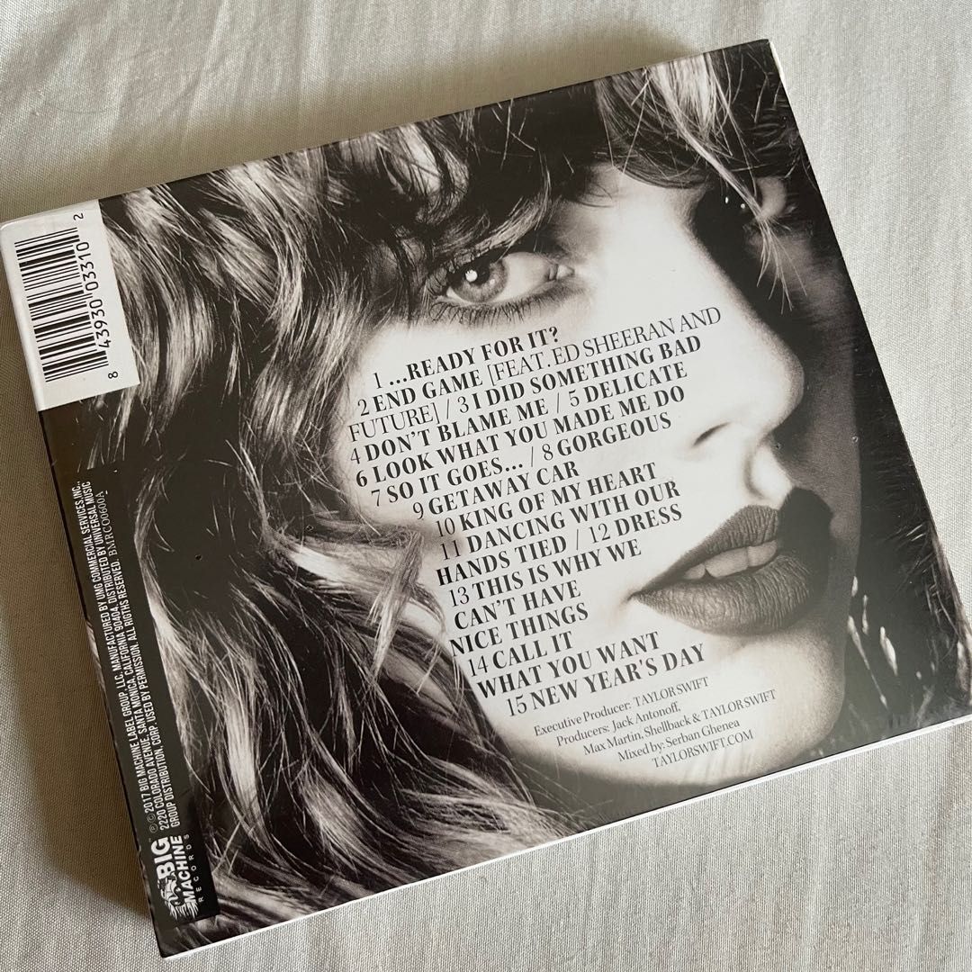 Taylor Swift Reputation CD Album BRAND NEW SEALED on Carousell