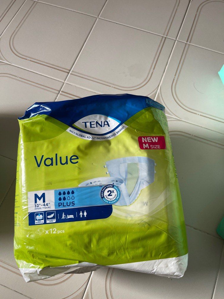 Tena Adult Diapers, Beauty & Personal Care, Sanitary Hygiene on Carousell