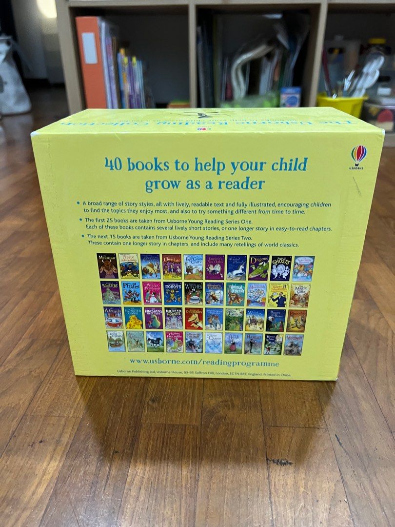 The Usborne Reading Collection (40 books), Hobbies & Toys, Books ...