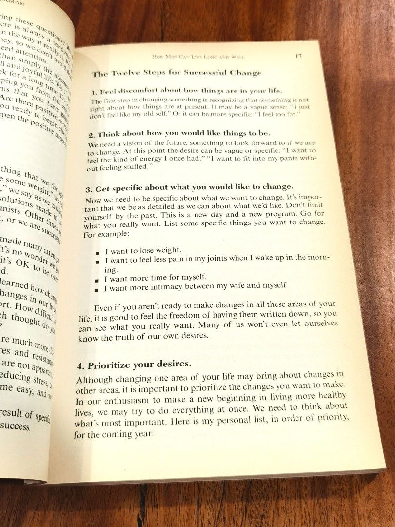 The Whole Man Program Reinvigorating Body Mind Spirit After 40 Book By ...