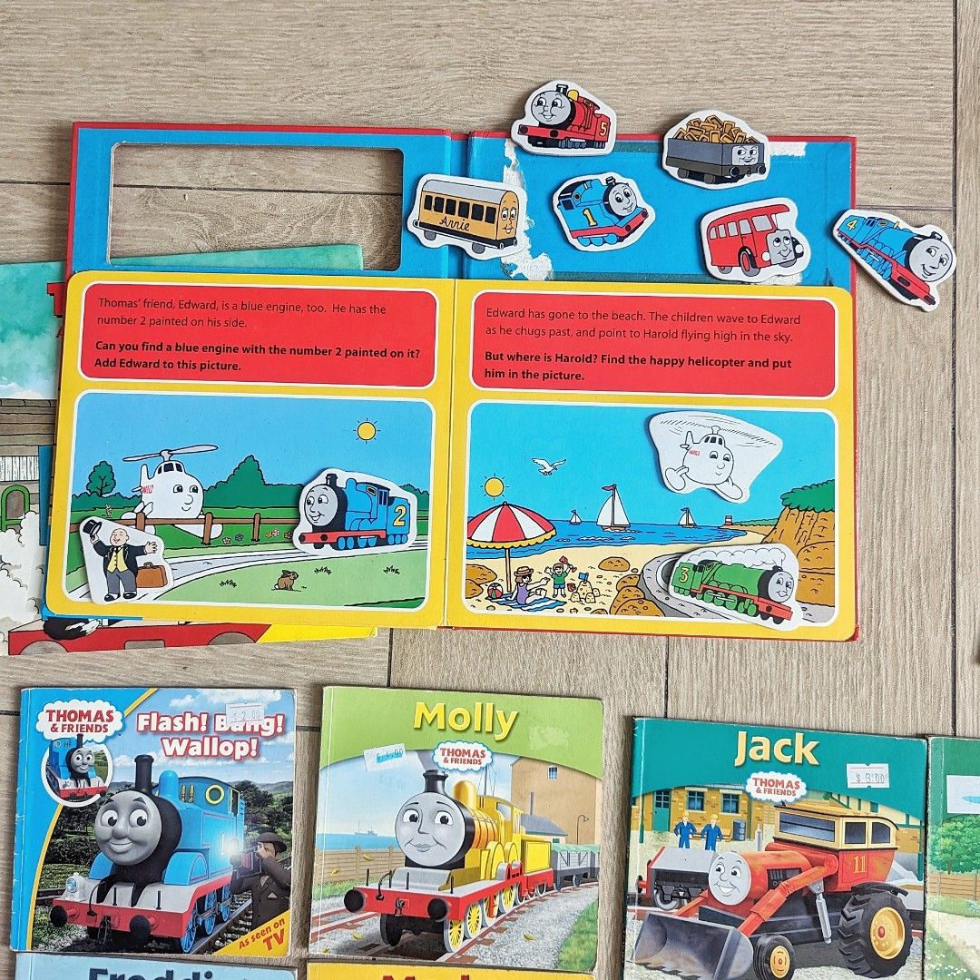 Thomas and Friends Train Books. All for $12., Hobbies & Toys, Books ...
