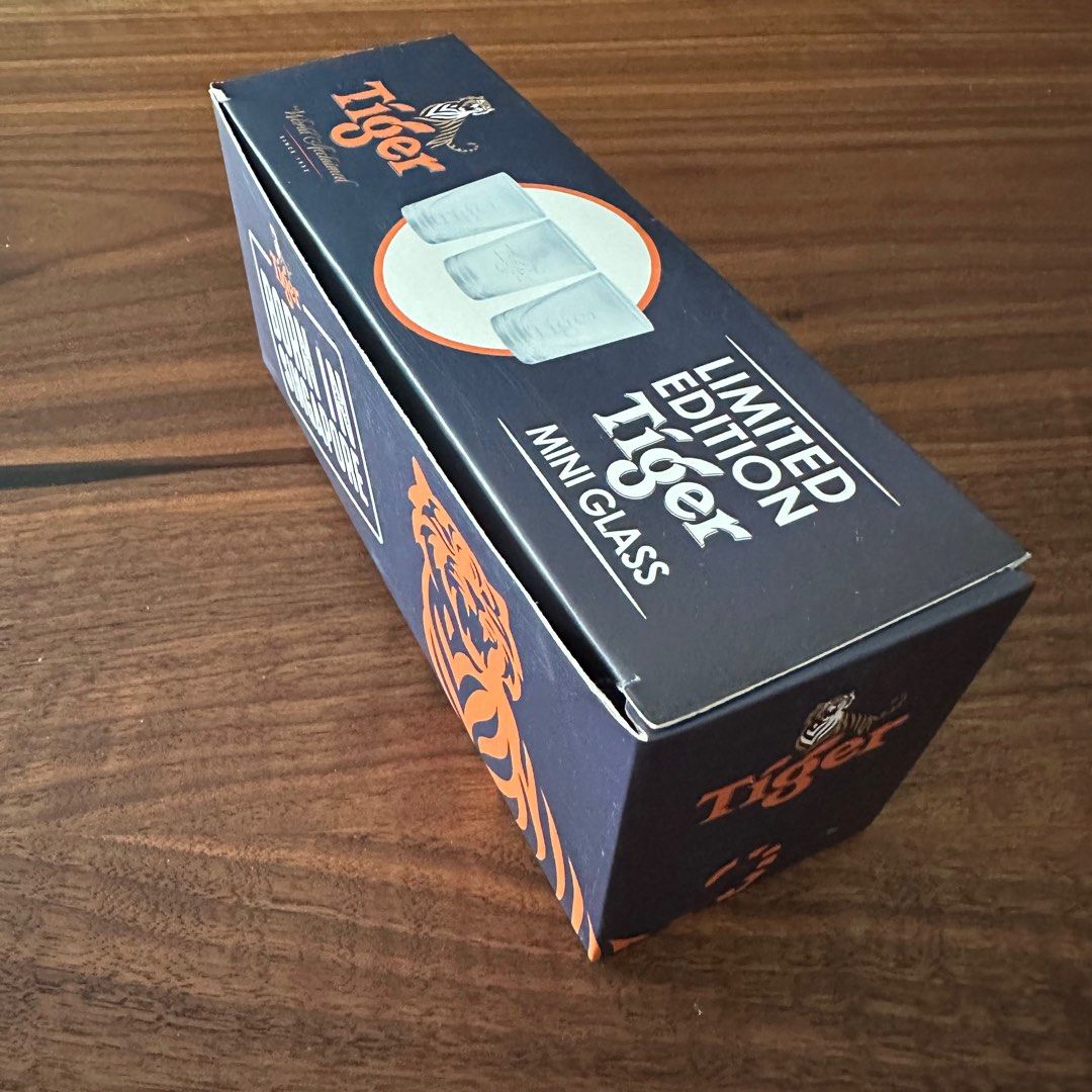 Tiger Limited Edition Mini Glass, Furniture & Home Living, Kitchenware ...