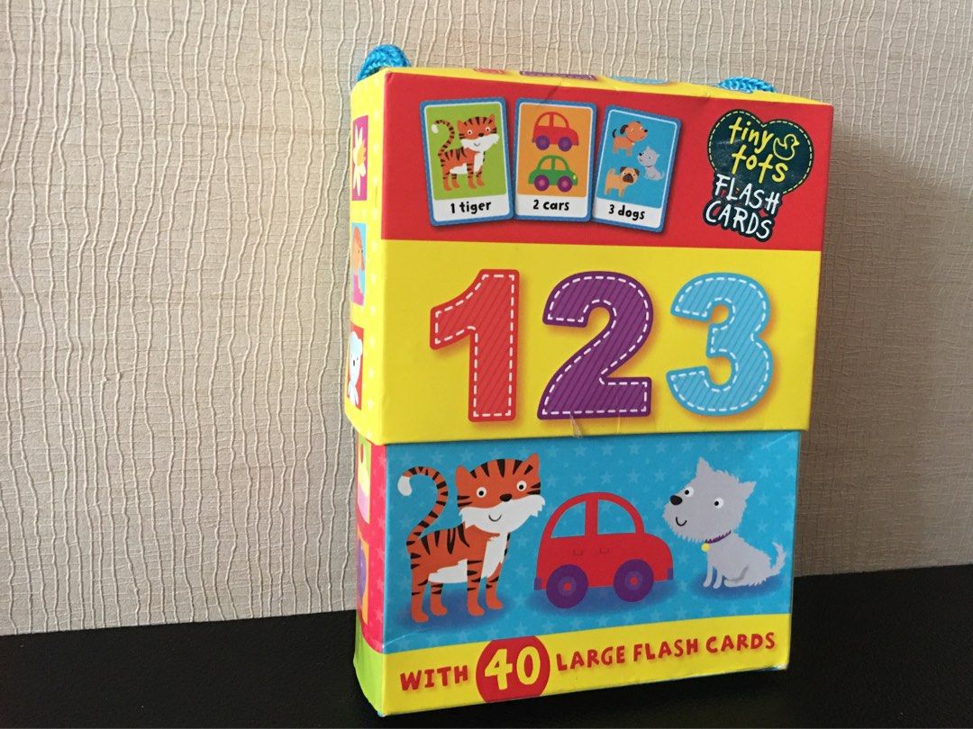 TINY TOTS FLASH CARD NEW MK-KI-1088, Bayi & Anak, Mainan & Baby Walker ...