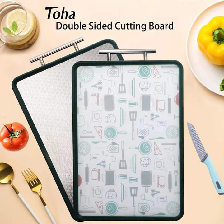 Toha ( Double Slide Cutting Board) 42.5cm*29.5cm, Furniture & Home ...