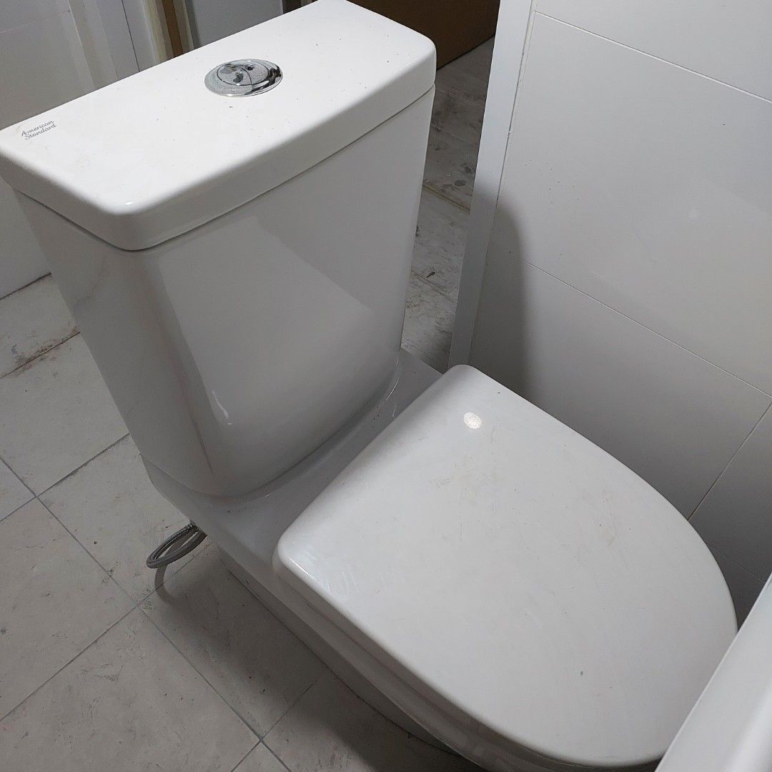 Toilet Bowl American Standard, Furniture & Home Living, Bathroom ...