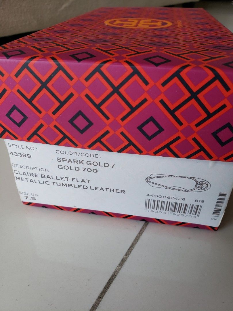 Tory Burch Claire ballet flats US7.5 on Carousell