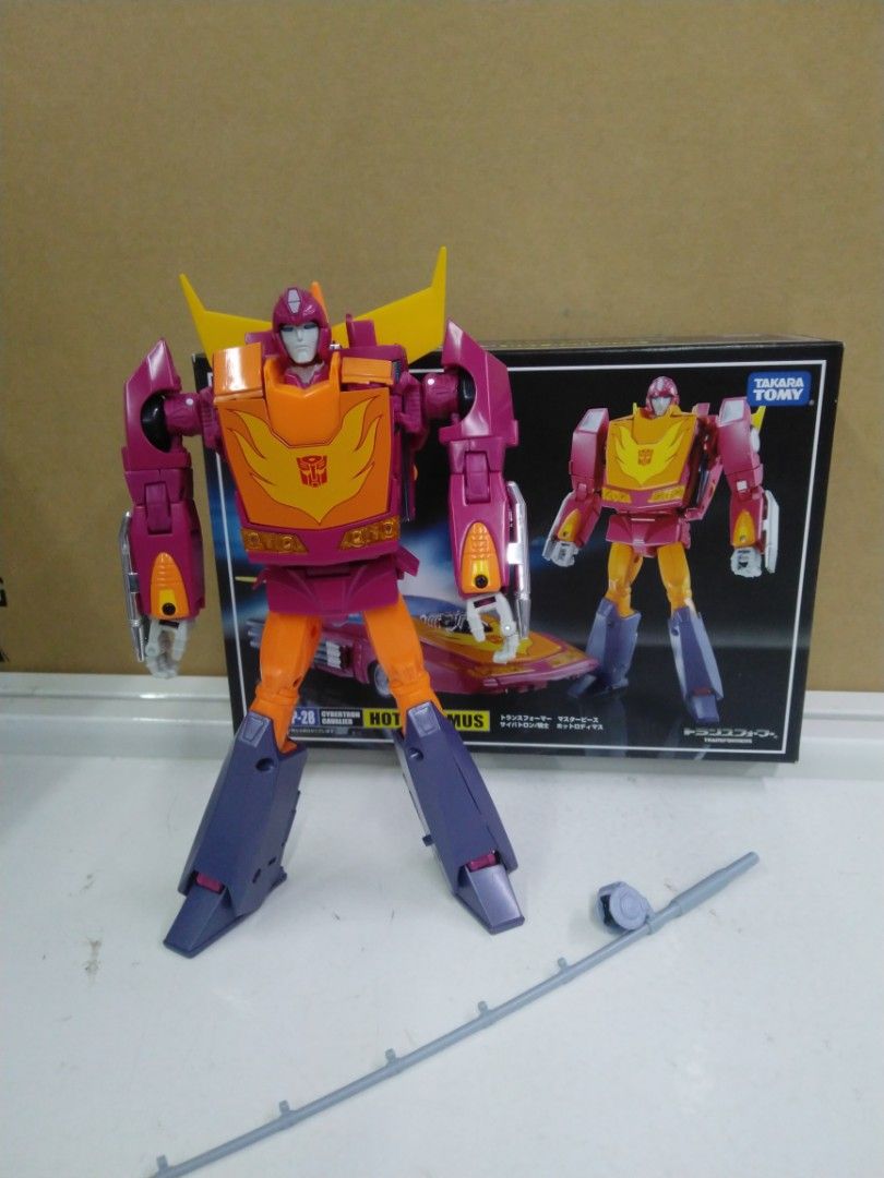 Transformers Masterpiece MP-28 Hot Rod, Hobbies & Toys, Toys & Games on Carousell