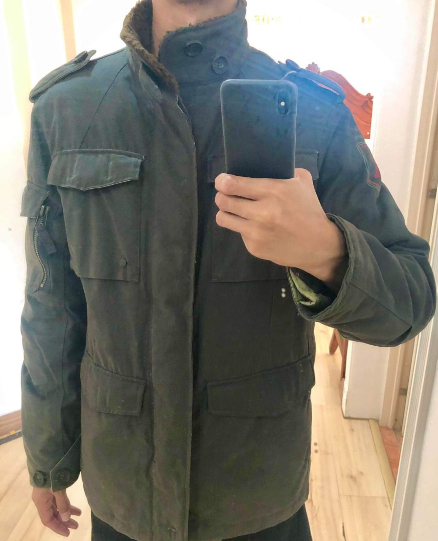 US Army 1st Infantry Division medium jacket/coat, Men's Fashion, Coats ...