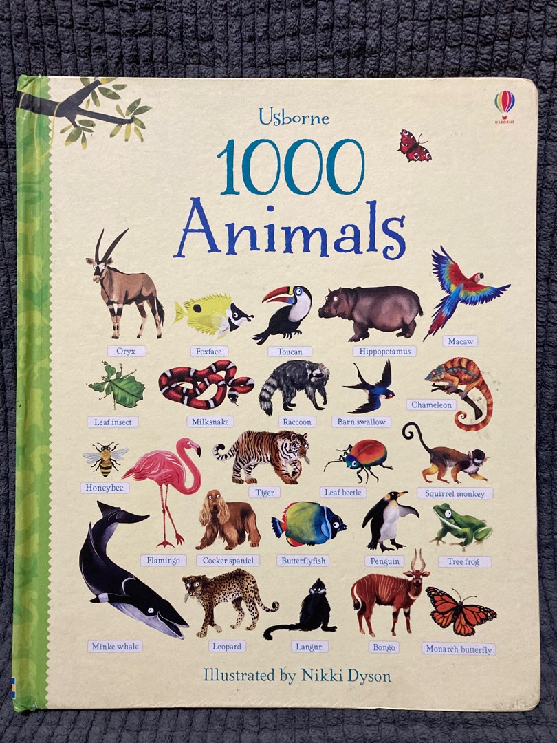 Usborne 1000 animals on Carousell