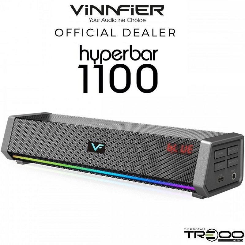 [Official]($3.50 Cashback!) Vinnfier Hyperbar 1100 Wireless Bluetooth ...