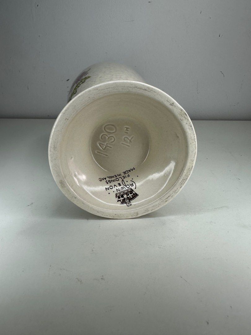Vintage Crown Rown Devon 'Fieldings' made in England, Furniture & Home ... Vintage Crown Rown Devon 'Fieldings' made in England, Furniture & Home ...