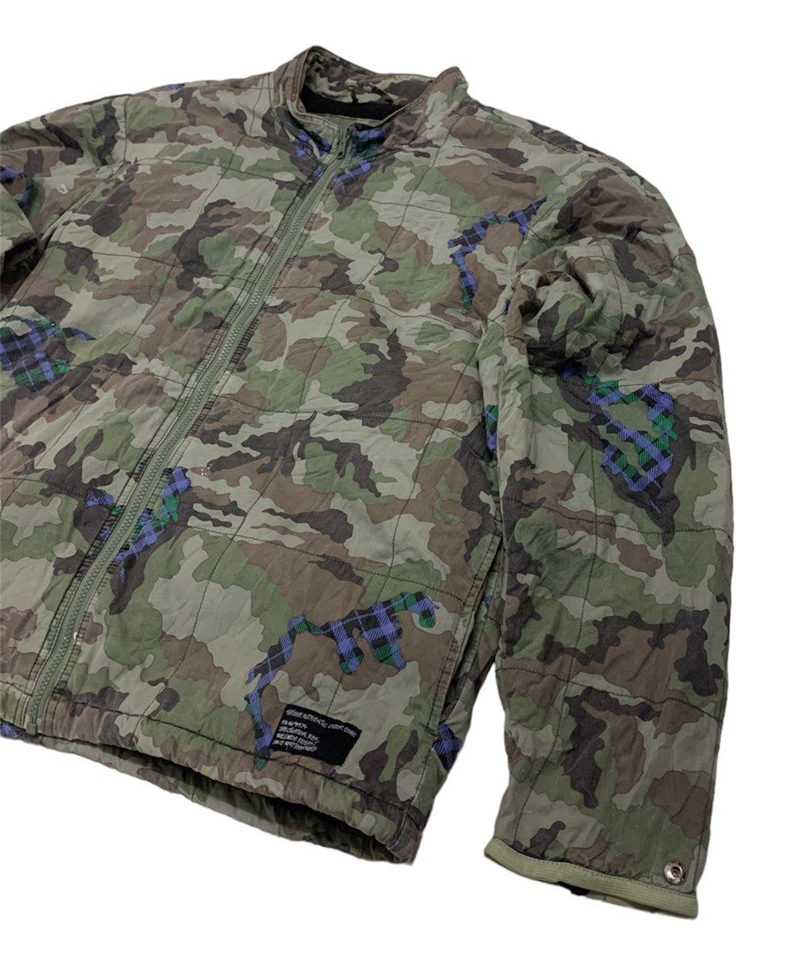 Vintage Stussy camo military puff jacket, Men's Fashion, Coats, Jackets ...