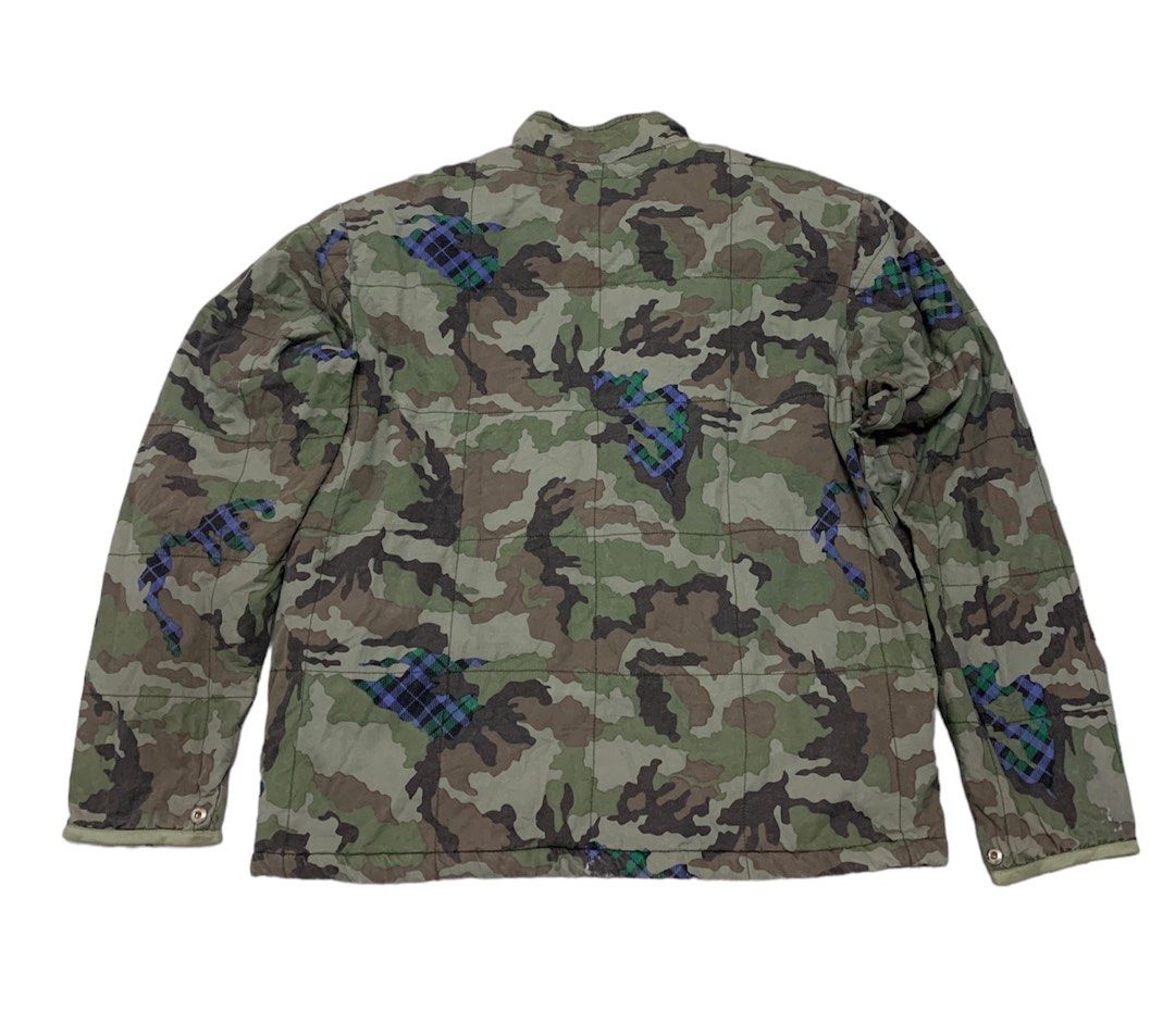 Vintage Stussy camo military puff jacket, Men's Fashion, Coats, Jackets ...