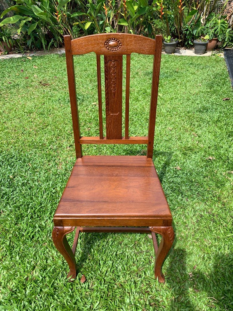 Vintage Teak Chair, Furniture & Home Living, Furniture, Chairs on Carousell