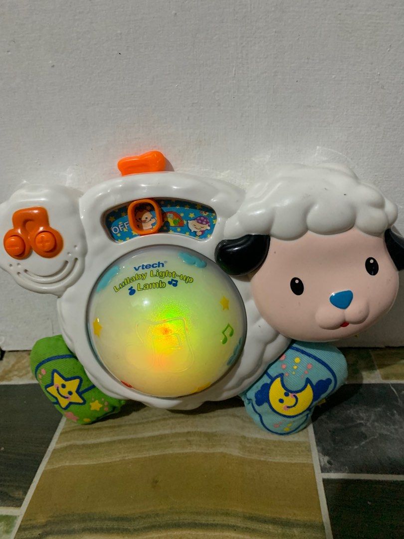 VTECH Lullaby Light-up Lamb on Carousell