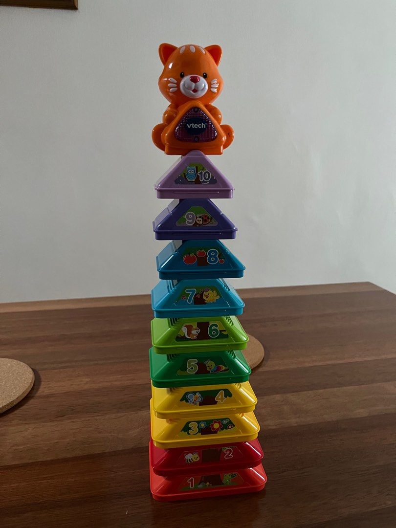 VTech Stack and Nest, Hobbies & Toys, Toys & Games on Carousell