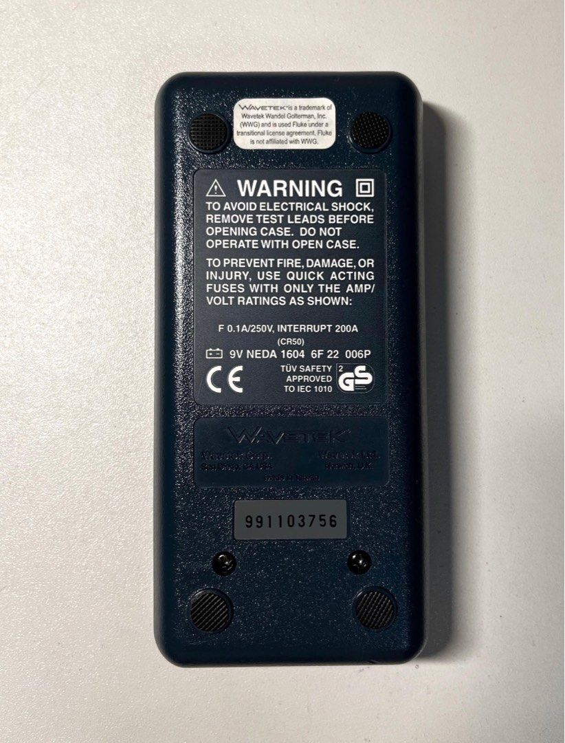 Wavetek Digital Multimeter, TV & Home Appliances, Electrical, Adaptors ...