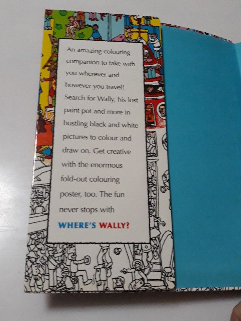 Where's Wally? - The Colouring Collection, Hobbies & Toys, Books ...