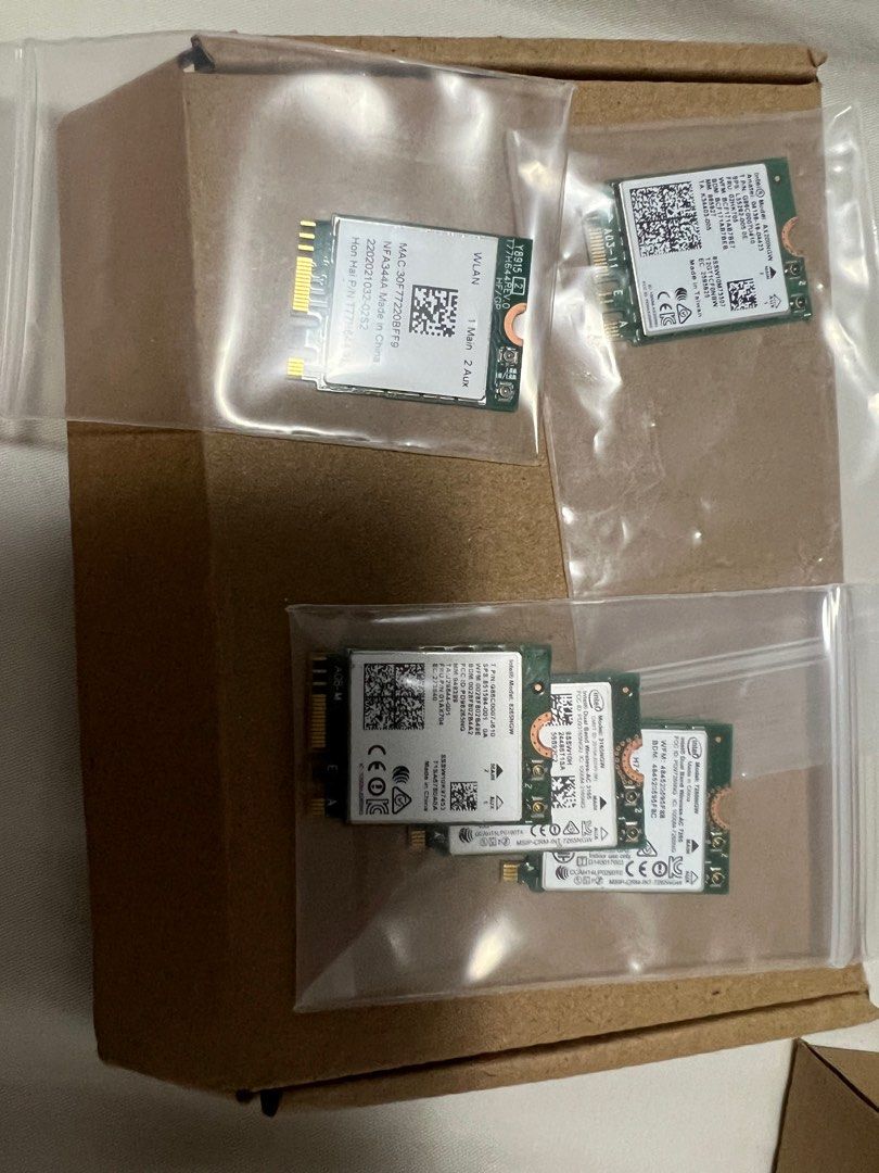 Wi-Fi Bluetooth card assorted (Intel etc), Computers & Tech, Parts ...