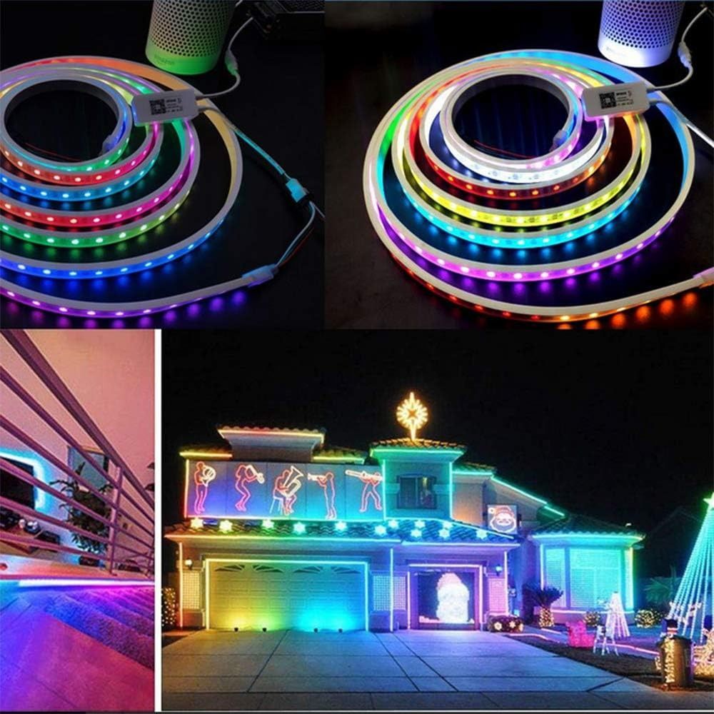WiFi LED Controller: Alexa Compatible.Supports Addressable IC Strip ...