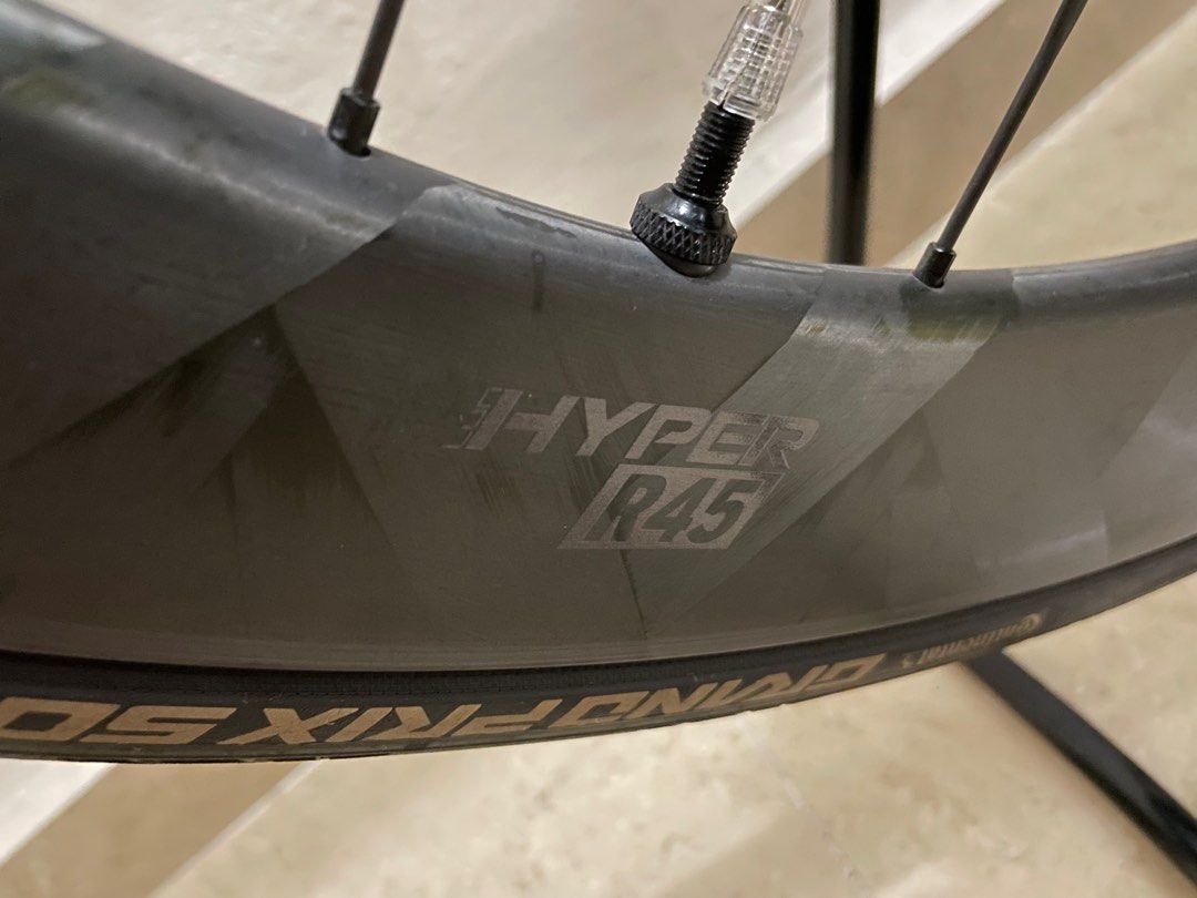 Winspace Hyper R45 Wheelset (Rim Brake), Sports Equipment, Bicycles ...