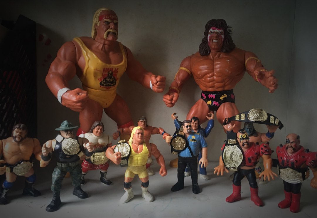 WWF figures, Hobbies & Toys, Toys & Games on Carousell