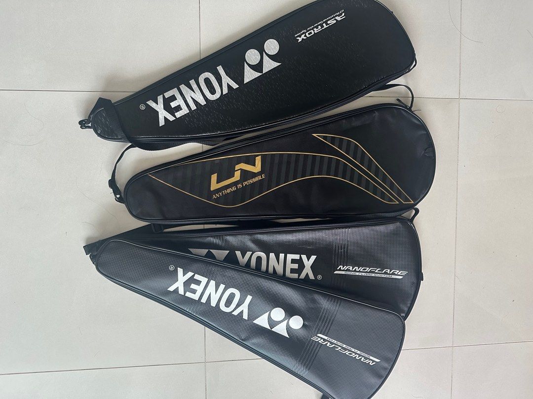 Yonex and Lining Racket Covers, Sports Equipment, Sports & Games ...